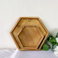 China Custom Handmade Natural Wood Round Cake Stand Set for Wedding 8-10 Inch Free Sample Charge for sale