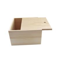 China Customized Wooden Top Box with Slide Lid The Perfect Combination of and Style for sale