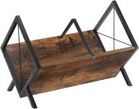 China Wood Vinyl Record Display Rack for Quick Assembly and Storage of Magazine Book Files Albums for sale