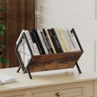 China Wood Vinyl Record Display Rack for Quick Assembly and Storage of Magazine Book Files Albums for sale