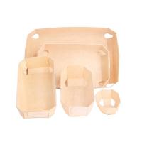 China Create Stunning European Cupcakes and Breads with Reusable Poplar Bark Wood Cake Mold for sale