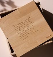 China Modern Minimalist Custom Memory Box for Personalized Logo Keepsakes and Storage Holders for sale