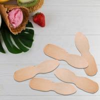 China Custom Logo Wooden Ice Cream Sticks Personalized Mini Spoons from Birch Wood for sale