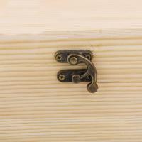 China Customized Logo Acceptable Single Bottle Wooden Wine Box for Personalized Gifts for sale
