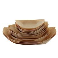 China 5 Days Delivery Wooden Sushi Plate in Pine Wood Customized Size and Logo Acceptable for sale