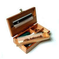 China Customizable Logo and Lacquer Coating Options Wooden Humidor for Cigar Packaging Box for sale