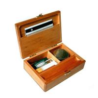China Customizable Logo and Lacquer Coating Options Wooden Humidor for Cigar Packaging Box for sale