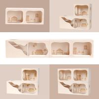 China Small Animals' Breathable Wooden House Customizable Chamber for Hiding and Exploring for sale