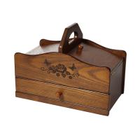 China Modern Folding Sewing Wood Storage Box Craft Design for Gifts Stores Commercial Buyer for sale