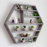 China Customized Logo Living Room Furniture Handmade Wooden Wall Mounted Floating Collection Shelves for sale