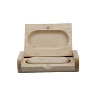 China Stamping Printing Maple Wooden USB Flash Drive and Box for Marketing Campaigns for sale
