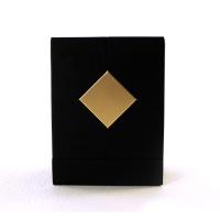China Square Essential Oil Perfume Box Packaging with Custom Gold Stamping Logo and Design for sale