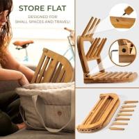 China Upgrade Your Drying Experience with Our Bamboo Baby Bottle Drying Rack for sale