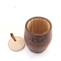 China Bar Wooden Whiskey Pickle Barrel with Customized Logo Acceptable and Natural Style for sale