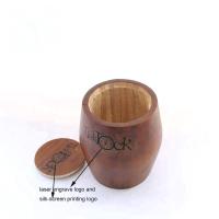 China Bar Wooden Whiskey Pickle Barrel with Customized Logo Acceptable and Natural Style for sale