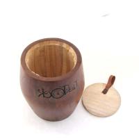 China Bar Wooden Whiskey Pickle Barrel with Customized Logo Acceptable and Natural Style for sale
