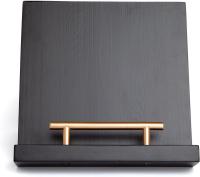 China Sample Charge Free Folding Recipe Book Stand for Kitchen Counter Triangle Page Holder for sale
