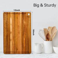 China Bamboo Cutting Board Set With Scale And Storage Collapsible Endgrain Hard Wood Board Stone for sale