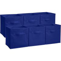 China 10-20L Capacity Fabric Drawer Cubby Organizer Box for Organizing Sundries Efficiently for sale