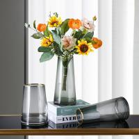 China Decorative Luxury Flower Vase Modern Design Style for Tall Floor Wedding Arrangements for sale