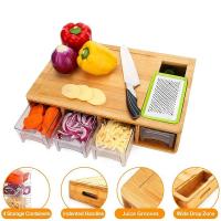 China Printing Laser Engrave Wooden Fiber Bamboo Teak Oak Bamboo Chopping Sublimation Board for sale