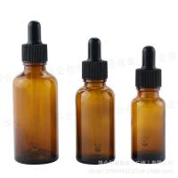 China 5ml 10ml 15ml 20ml 30ml 50ml 100ml Amber Glass Dropper Bottle with and Food Jar Glass for sale