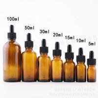 China 5ml 10ml 15ml 20ml 30ml 50ml 100ml Amber Glass Dropper Bottle with and Food Jar Glass for sale