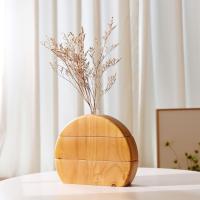 China Flowerpot Home Decor 202405 Modern Pampas Grass Vase for Trendy Table Centerpieces for sale