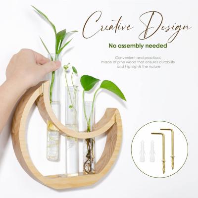 China Anniversary Crescent Moon Table Stand for Indoor Houseplants and Office Decor for sale