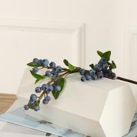 China Christmas Berry Stem Artificial Plants Red and Blue Berries for All Festivals Occasion for sale