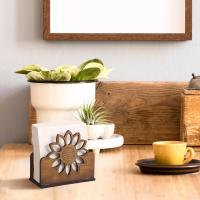 China Standing Type Sunflower Holder for Kitchen Table Countertop Decor in Living Room for sale