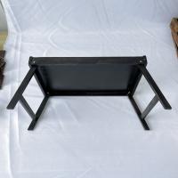 China Silk-screen Printing Natural Breakfast Wooden Bed Tray with Foldable Legs Kitchen Serving for sale
