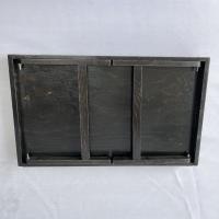 China Silk-screen Printing Natural Breakfast Wooden Bed Tray with Foldable Legs Kitchen Serving for sale