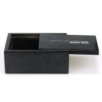China Custom Black Wooden Medium Dice Packaging Box for 9x6.7x3.8cm Dice Cup Box for sale