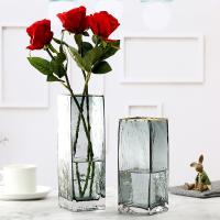 China All-season Glass Tabletop Vase in Bulk Home Decor with Phnom Penh Tall Glass Modern for sale