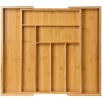 China Adjustable Bamboo Drawer Organizer for Fast Food and Takeaway Services by Vitalucks for sale