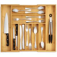 China Adjustable Bamboo Drawer Organizer for Fast Food and Takeaway Services by Vitalucks for sale