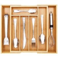 China Adjustable Bamboo Drawer Organizer for Fast Food and Takeaway Services by Vitalucks for sale