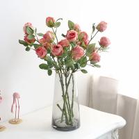 China Occasion All Festival Custom DIY Artificial Silk Flower Table Centerpiece Multi-Color for sale