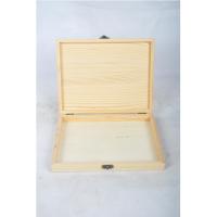China Unfinished Wooden Cigar Box for Eco-Friendly Packaging and Stamping Printing Handling for sale