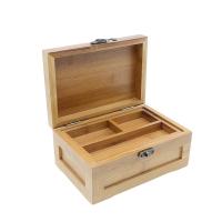 China Luxury Gift Packaging with Laser Engraved Printing on Custom Bamboo Wood Box for sale