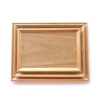 China Delicate Nordic Wooden Tray Eco-Friendly and Customizable with Laser Engraved Printing for sale