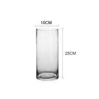 China Minimalist Design Tabletop Vase for Clear Glass Cylinder Flower Vase in Nordic Style for sale