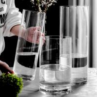 China Minimalist 60cm High Tall Glass Vases The Perfect Combination of Style and Function for sale