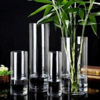 China Minimalist 60cm High Tall Glass Vases The Perfect Combination of Style and Function for sale