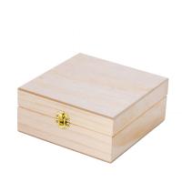 China Customizable Multi-tray Large Essential Oils Storage Wooden Package Box with Dividers for sale