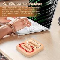 China Unisex 202405 Wooden Tile Brain Maze Game for Seniors Older Adults Easy Puzzle Toys for Alzheimer's for sale