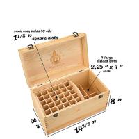 China Handmade Wooden Box for Essential Oils Customizable and Accepts Custom Orders for sale