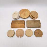 China Non Spill Wooden Cup Lid for Jars Say Goodbye to Messy Spills and Stain for sale