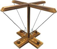 China Save Space Solid Wooden Ring Hook Toss Game Latest Addition for Bar Entertainment for sale